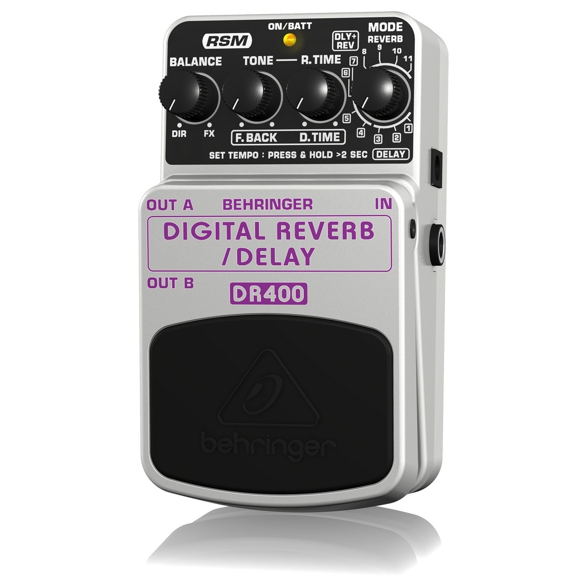 Buy BEHRINGER DR400 DIGITAL REVERB/DELAY EFFECTS PEDAL , Best Online ...